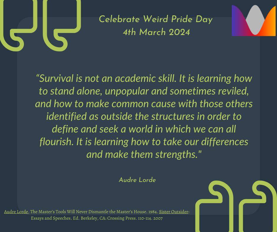 History - Weird Pride Day